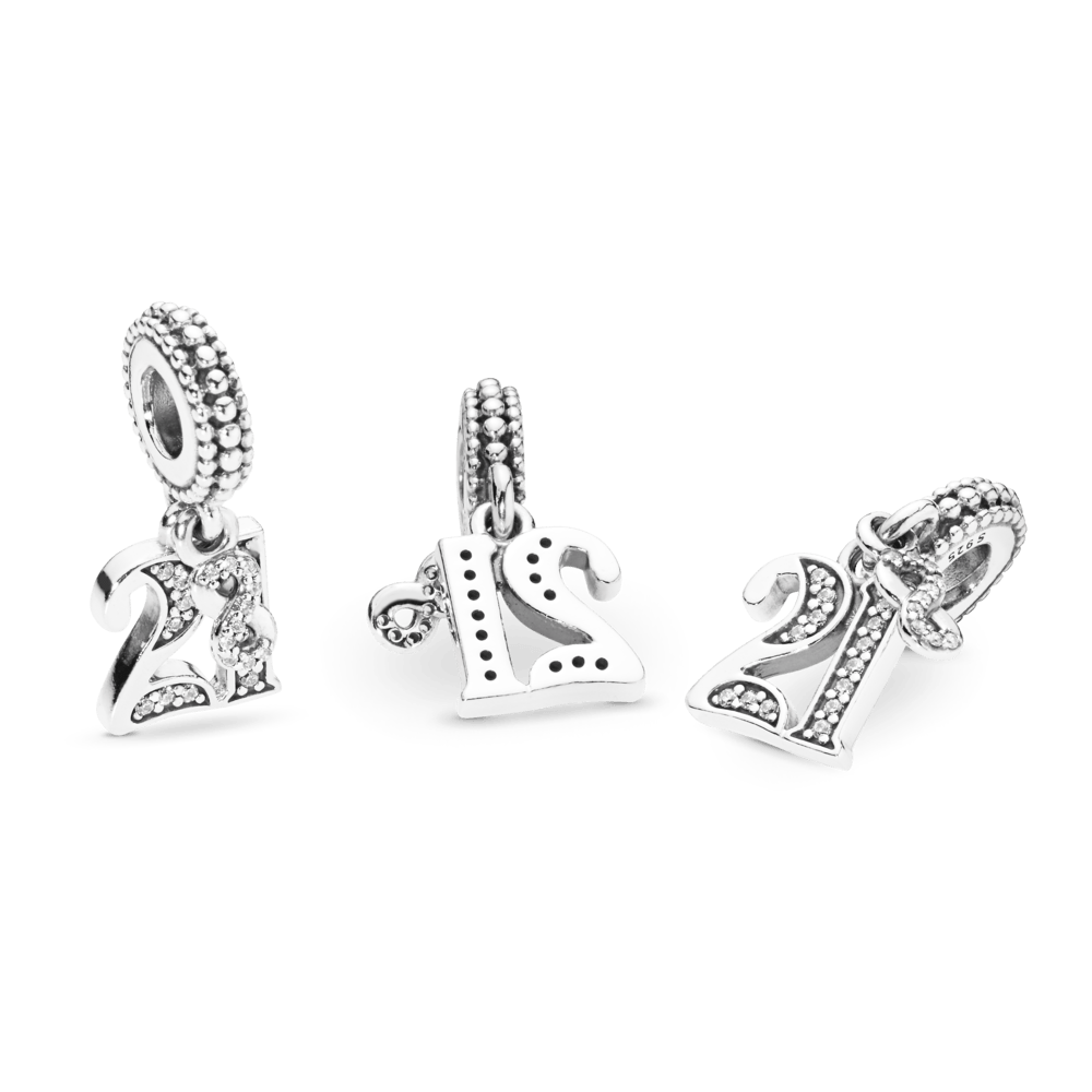 Charm Colgante Celebración De 21 Años|Pandora - Joyas Pandora | Pandora ...