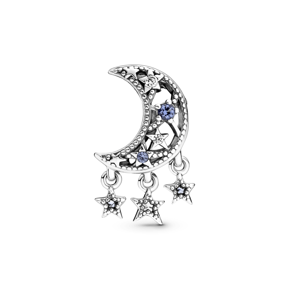 Charm En Plata De Ley Estrella & Luna Creciente|Pandora - Joyas Pandora ...