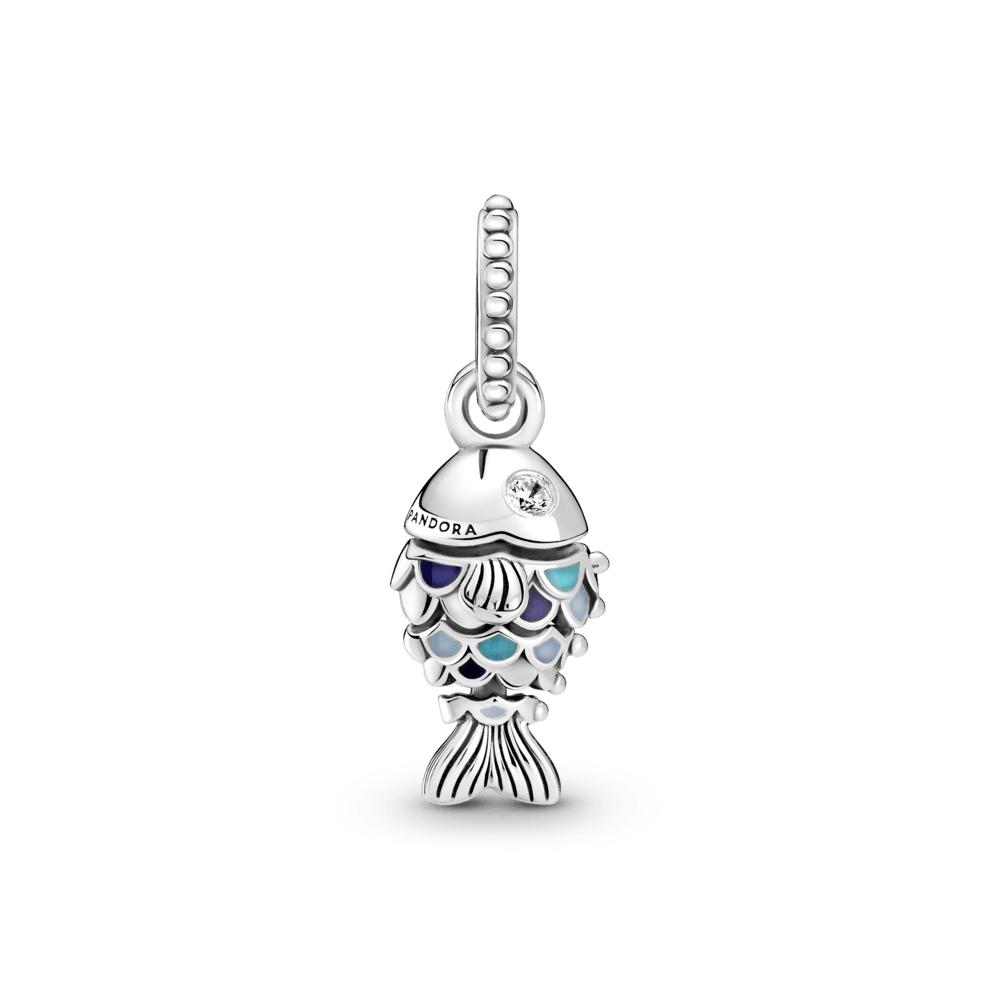 Charm Colgante Pez Con Escamas Azules|Pandora - Pandora Perú| Joyería ...