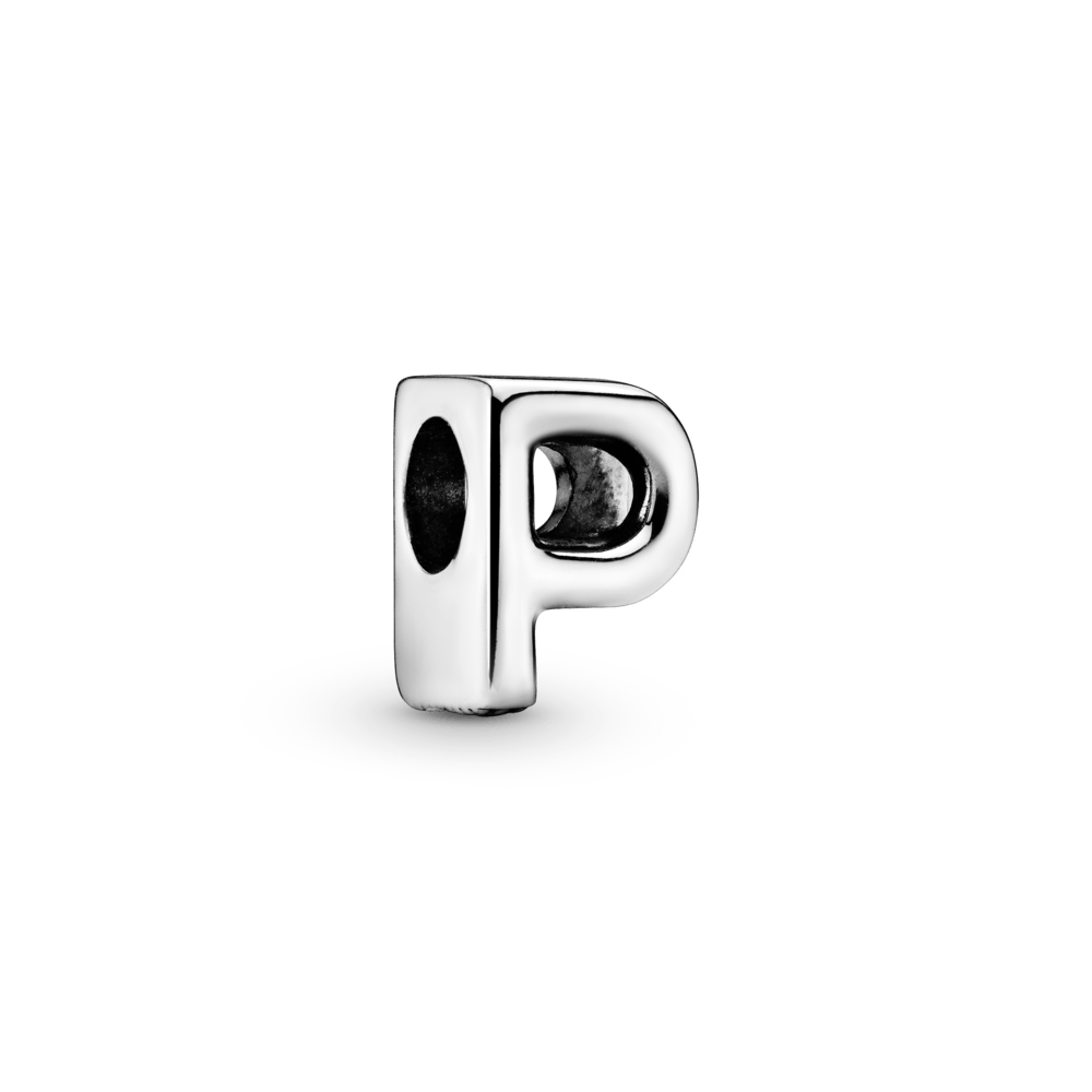 Charm del alfabeto letra P|Pandora - Joyas Pandora | Pandora Perú Oficial
