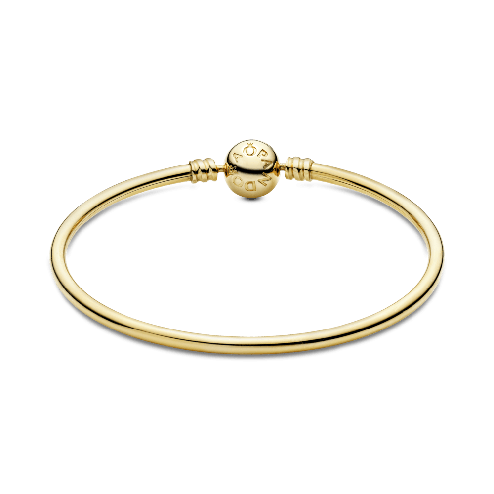 Brazalete rígido Oro 14K Pandora Moments|Pandora - Joyas Pandora ...