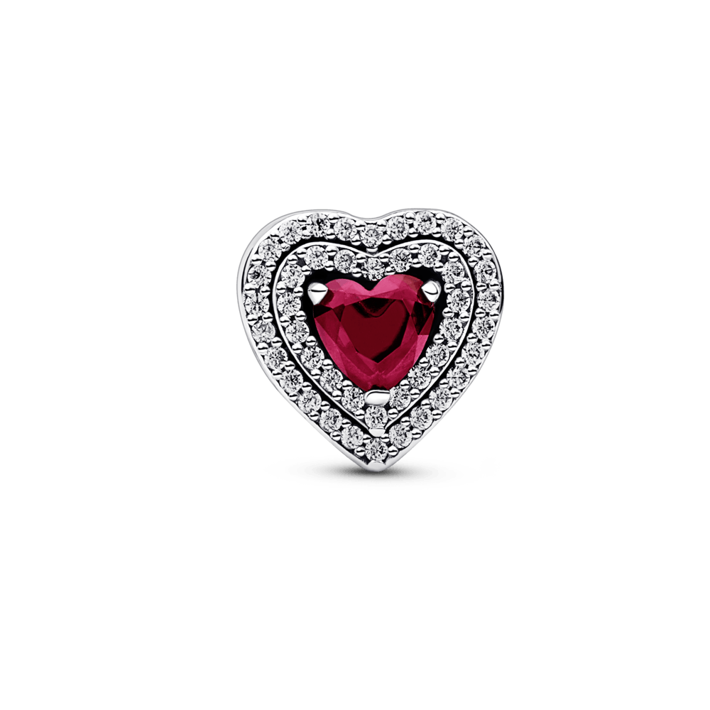 Charm Corazones relucientes en niveles Pandora Plata Esterlina|Pandora ...