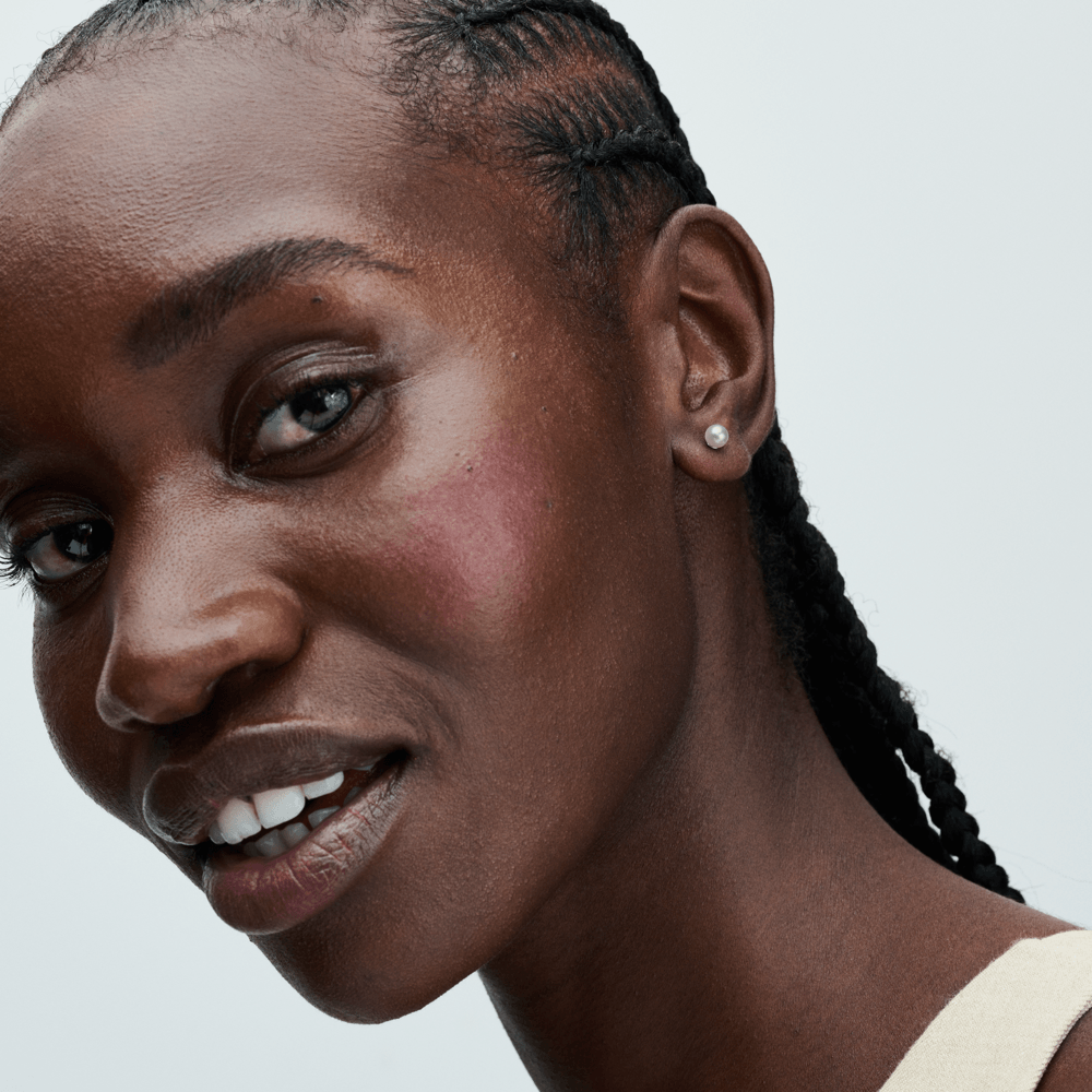 Aretes de Botón Perla Cultivada de Agua Dulce Tratada de 4,5 mm|Pandora ...