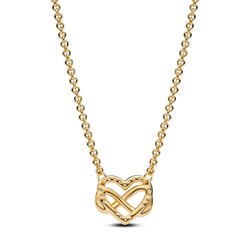 Collar Corazón Infinito Brillante|Pandora - Pandora Perú| Hasta 70% OFF ...