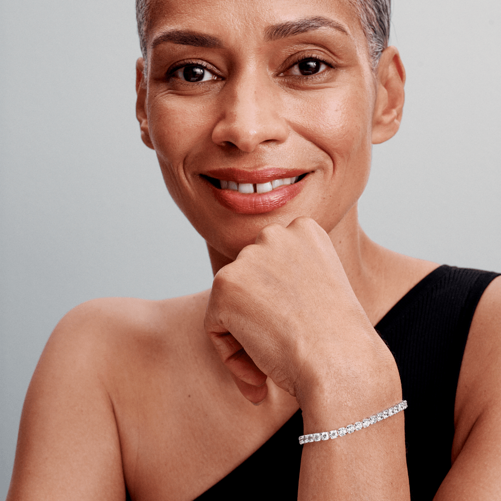 Brazalete Tenis Ancha Brillante|Pandora - Joyas Pandora | Pandora Perú ...