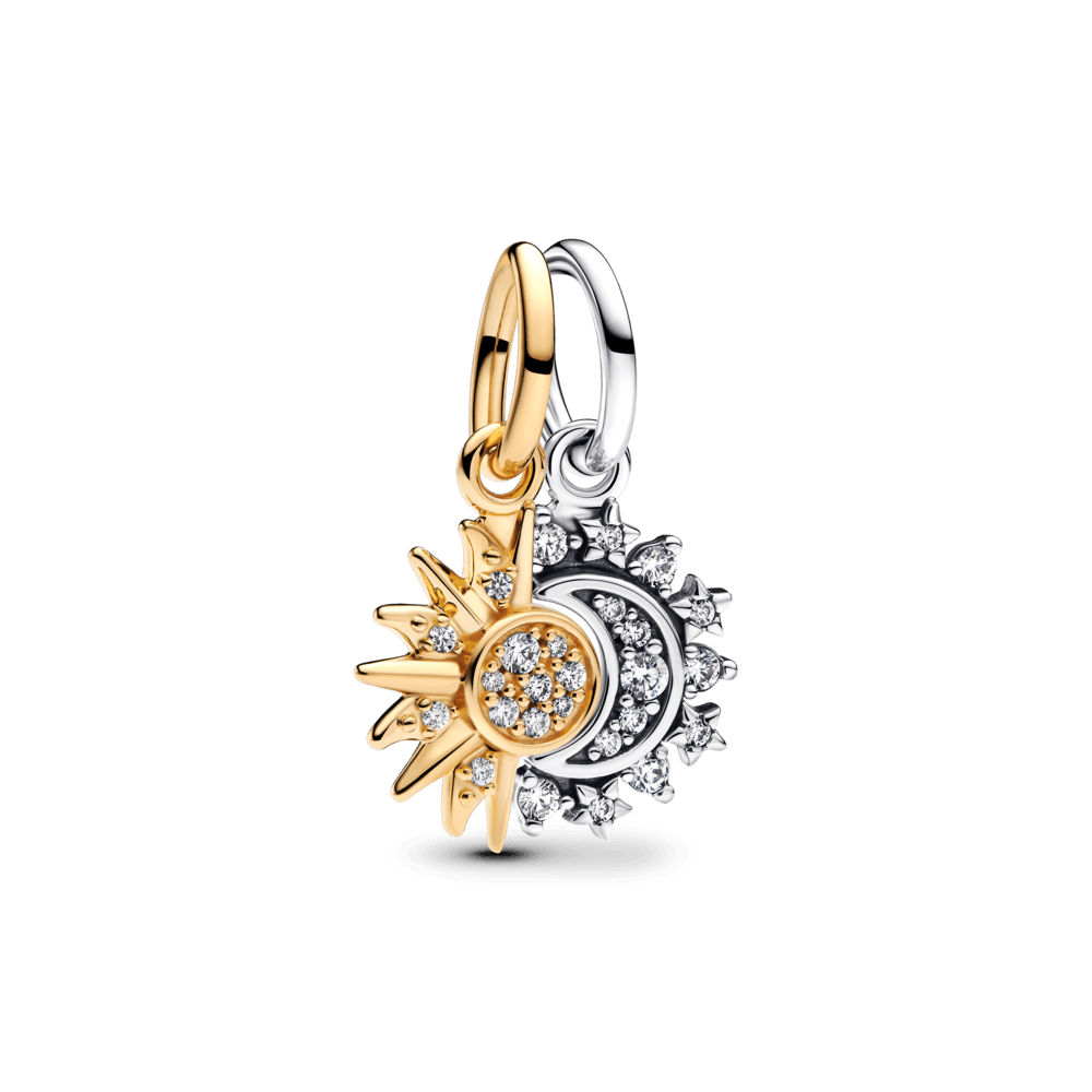 Charm Colgante Divisible Sol y Luna|Pandora - Joyas Pandora | Pandora ...