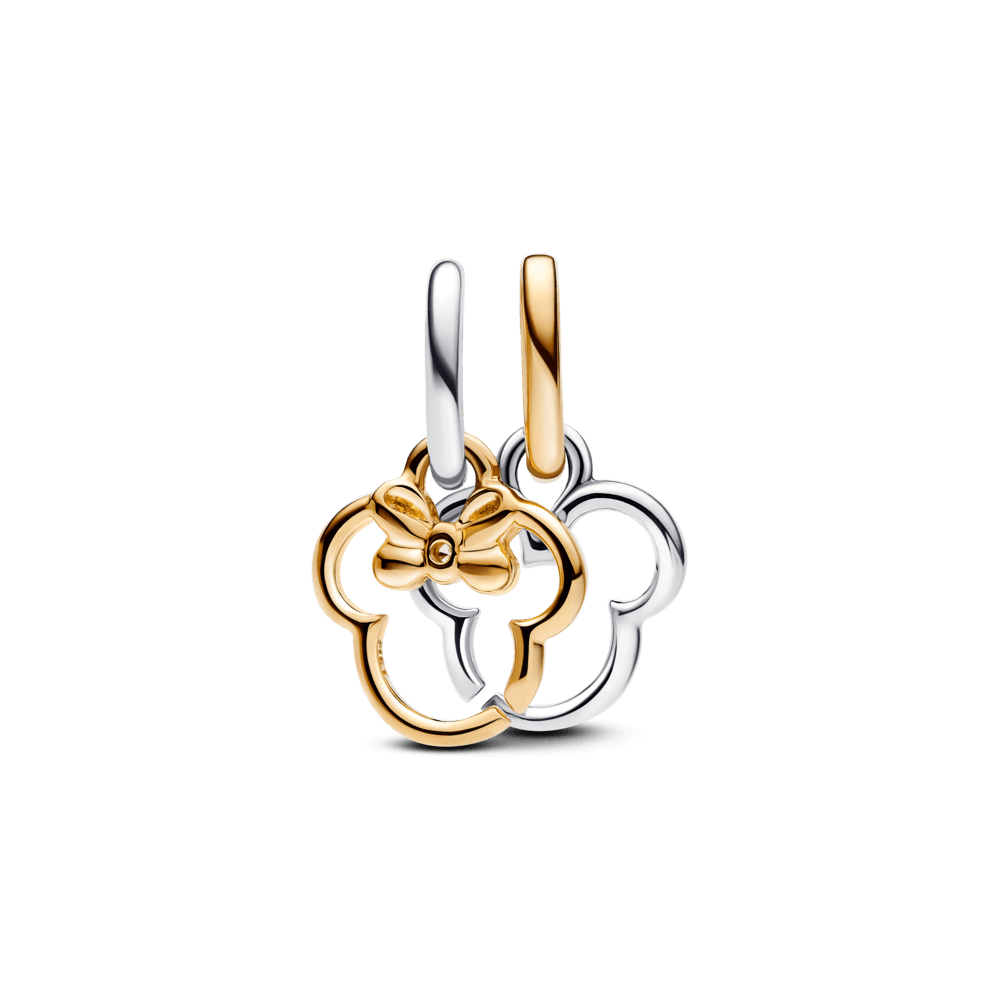 Charm Colgante Divisible Mickey Mouse & Minnie Mouse de Disney|Pandora ...