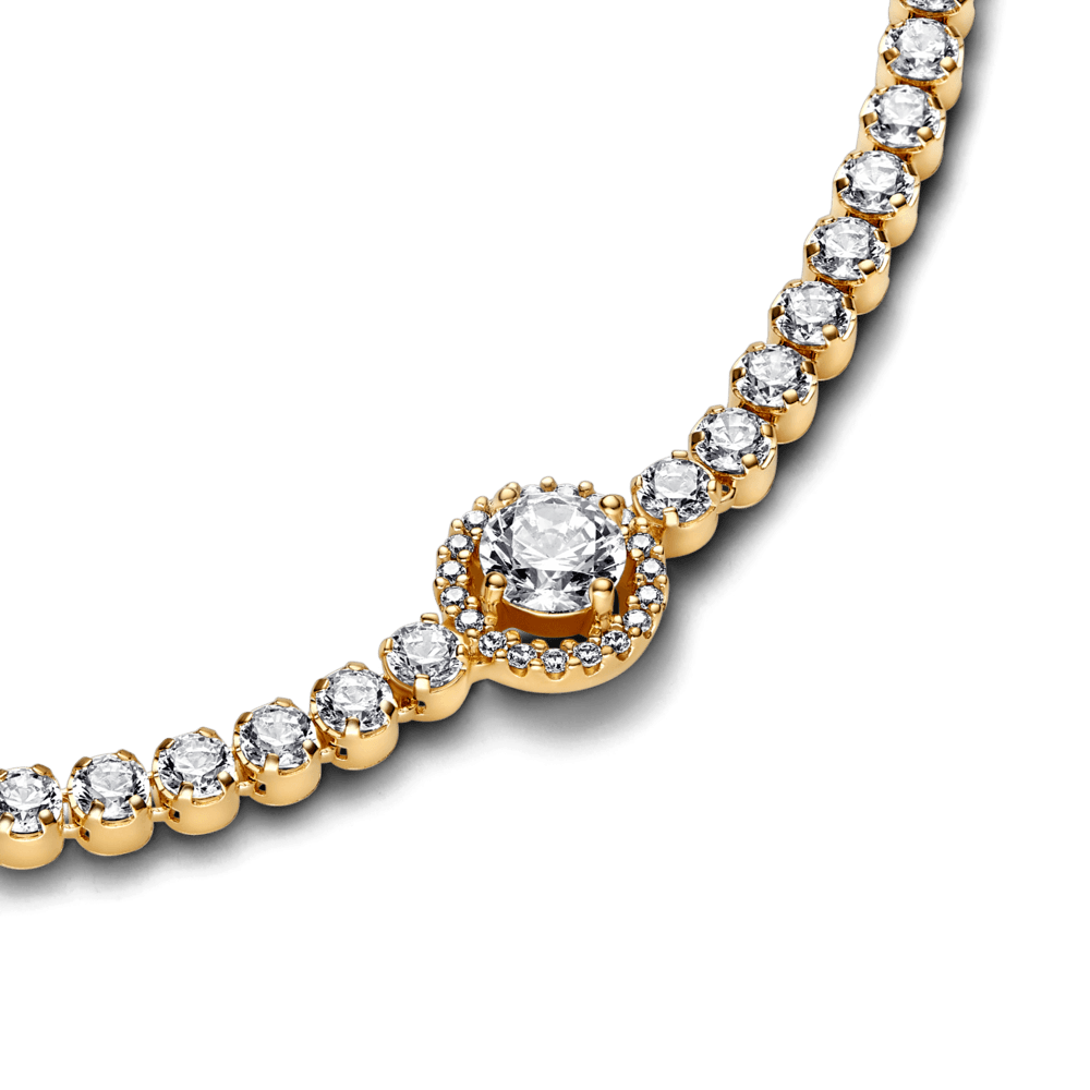 Brazalete Tenis Halo Brillante|Pandora - Joyas Pandora | Pandora Perú ...