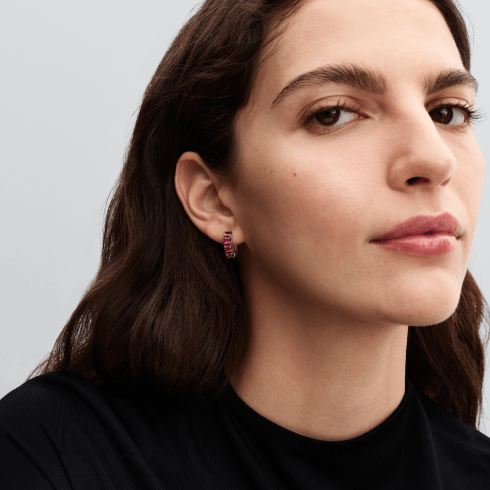 Aretes de Aro Rosa|Pandora - Pandora™ PE Joyería Oficial