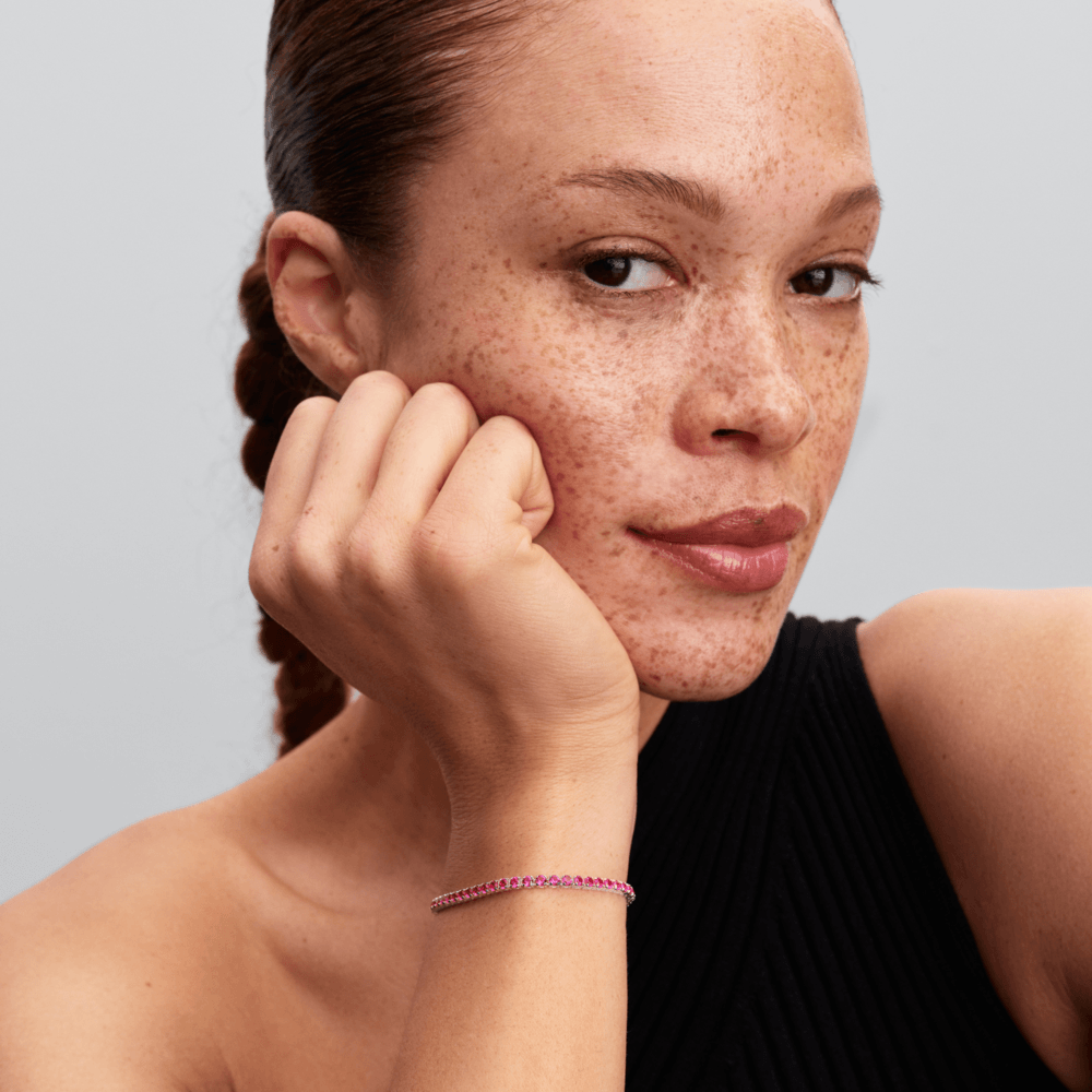 Brazalete Tenis Rosa Brillante|Pandora - Joyas Pandora | Pandora Perú ...