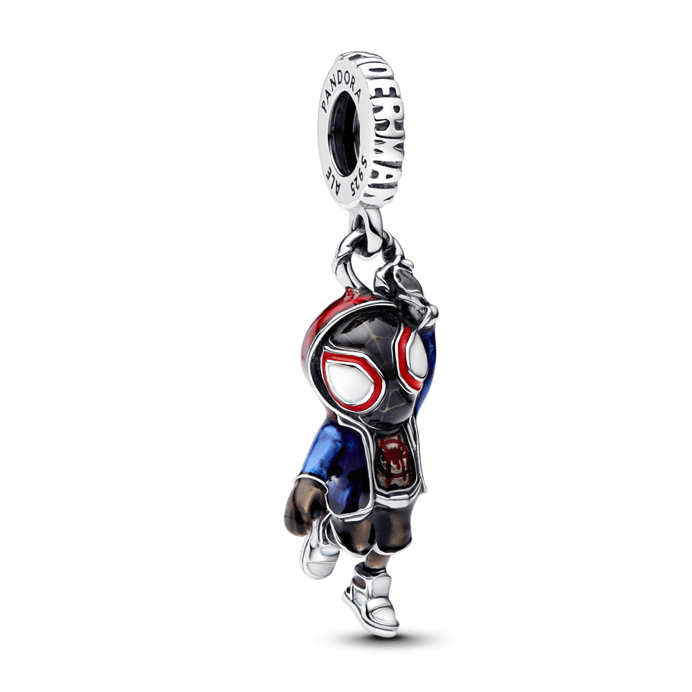 Charm Colgante Spider-Man Miles Morales de Marvel|Pandora - Joyas ...