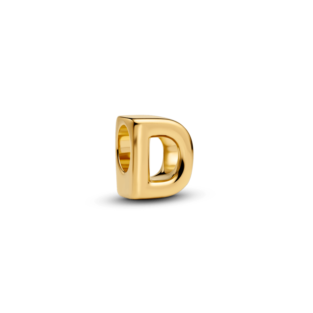 Charm Dorado Alfabeto Letra D|Pandora - Pandora Perú| Joyería para ...