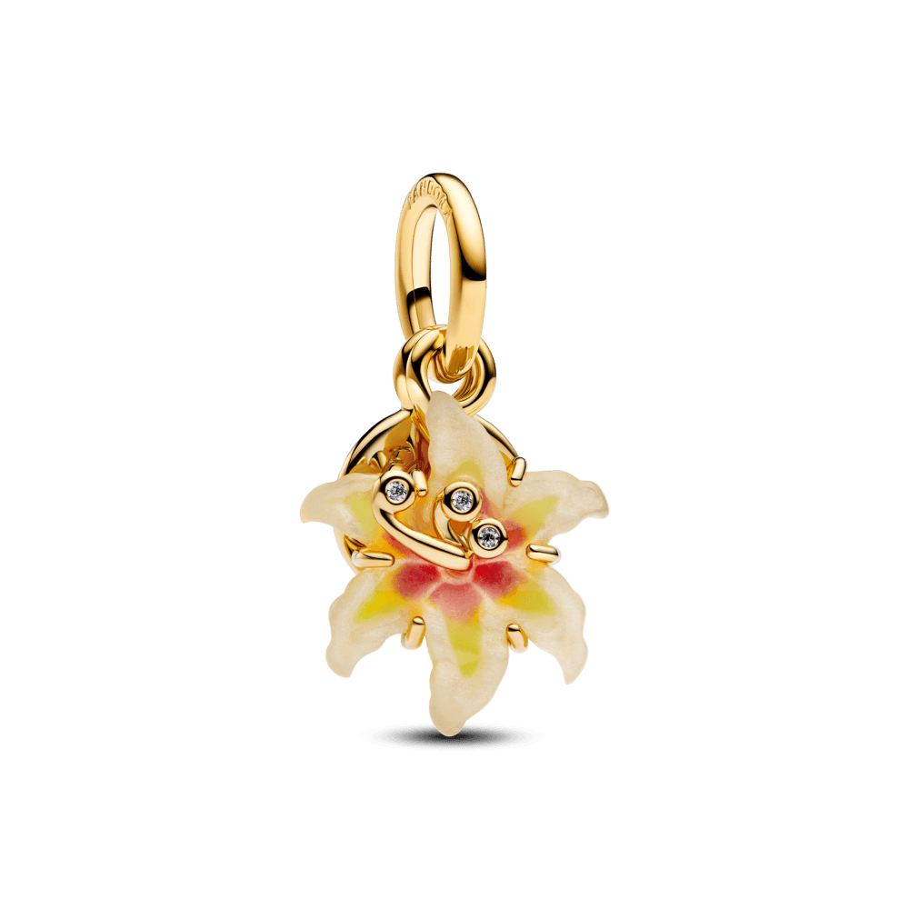 Charm Flor De Gota De Sol Enredada Que Brilla En La Oscuridad De Disney ...
