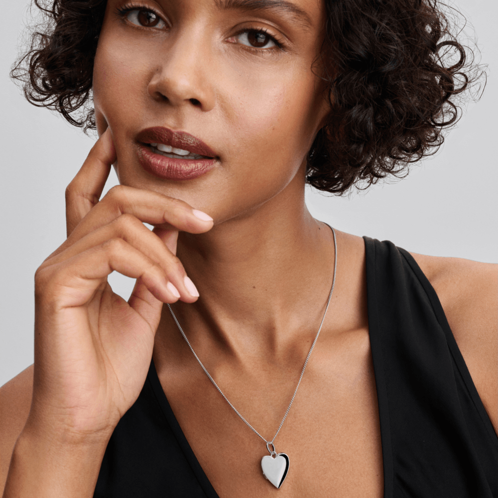 Colgante Placa Grabable Corazón Que Se Puede Abrir|Pandora - Pandora ...