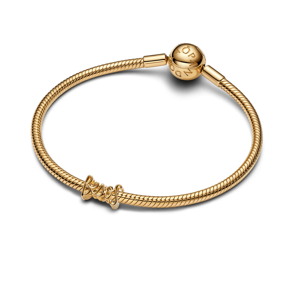 Charm con la Inscripción Besos|Pandora - Pandora™ PE Joyería Oficial